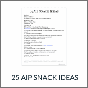 25 Autoimmune Paleo Protocol (AIP Diet) Snack Ideas